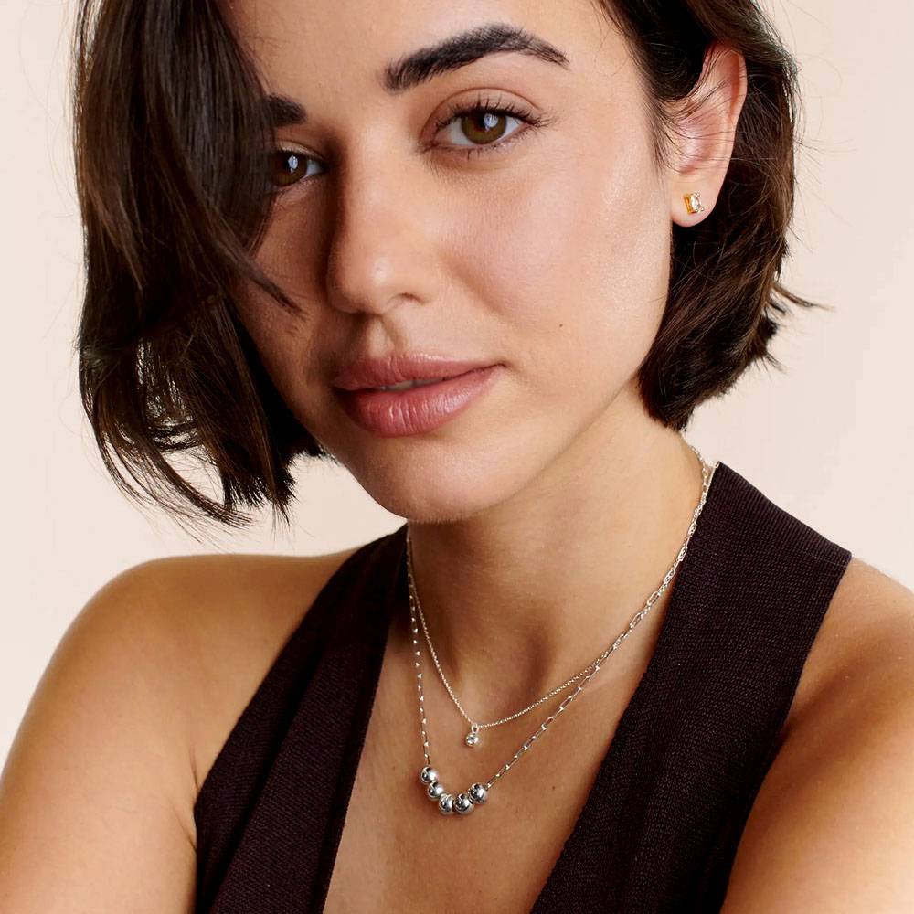 Custom Solid Gold Necklaces - Theo Grace