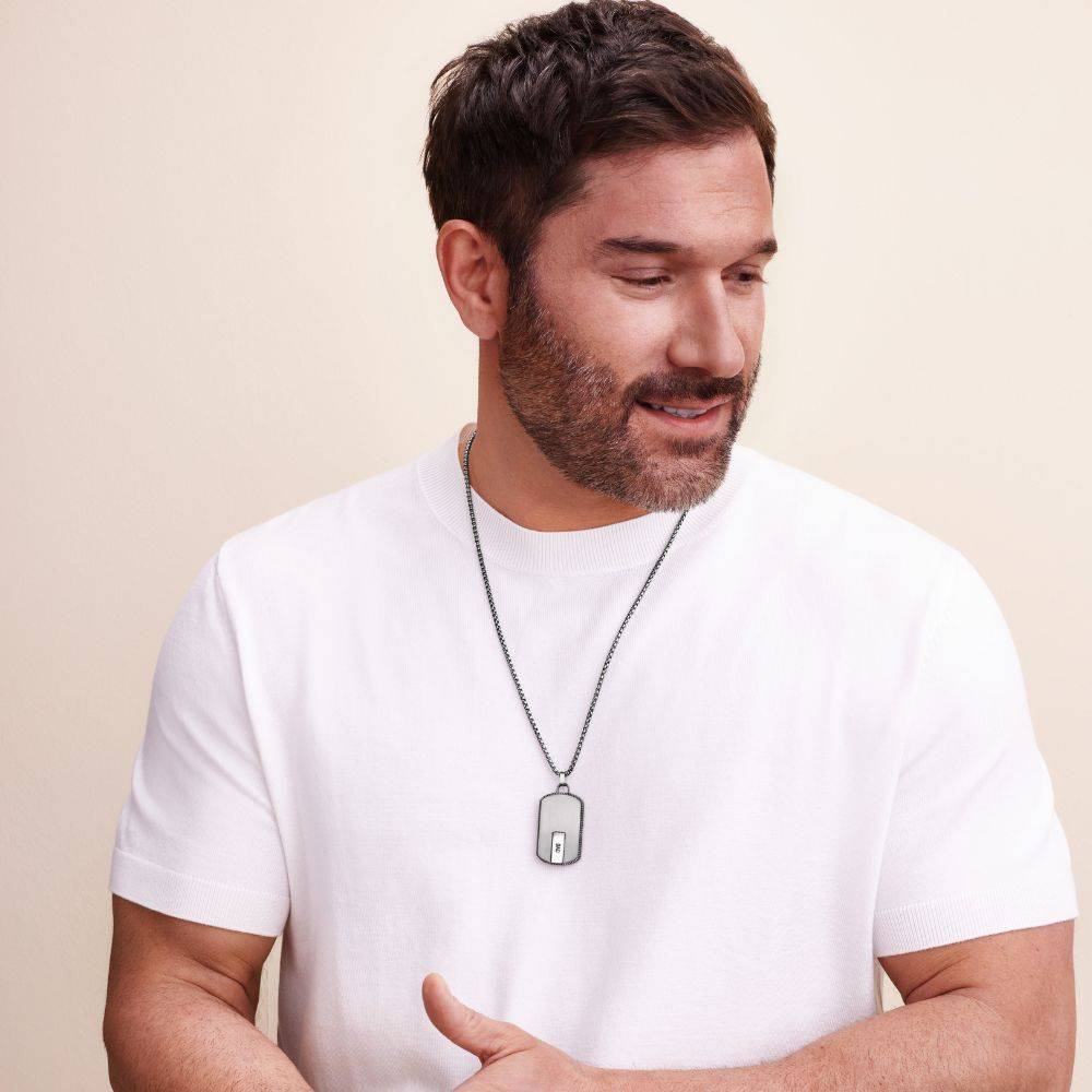 Legacy Bond Photo Locket for Men in Stainless Steel - Theo Grace