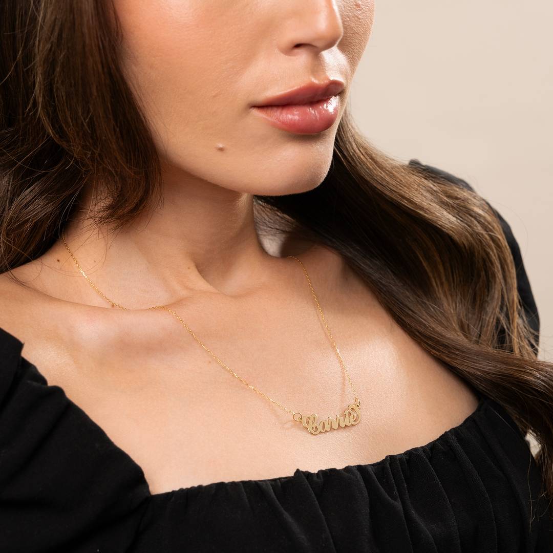 Custom Solid Gold Necklaces - Theo Grace