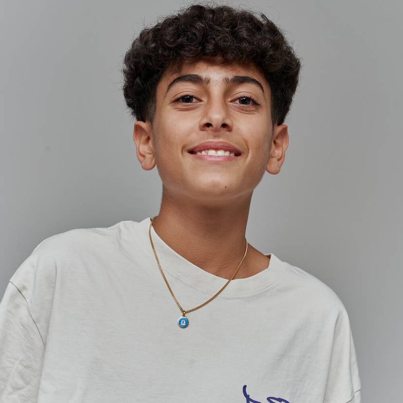 Personalized Token Enamel Necklace in 18K Gold Vermeil - Theo Grace ...