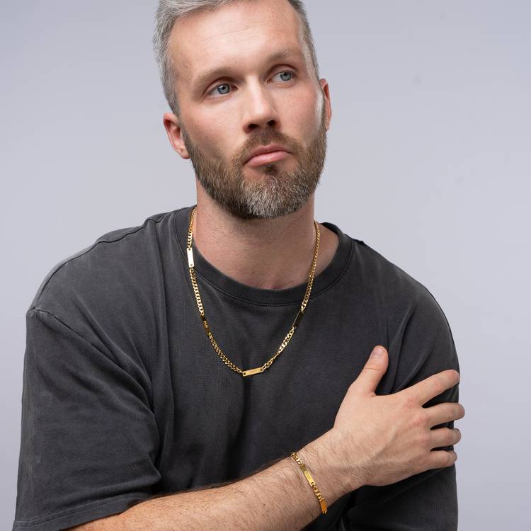 The Cosmos Bracelet for Men in 18K Gold Plating - Theo Grace