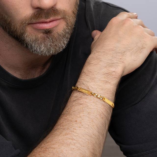 The Cosmos Bracelet for Men in Gold Plating - Theo Grace