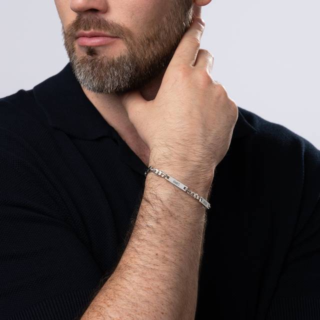 The Cosmos Bracelet for Men in Sterling Silver - Theo Grace