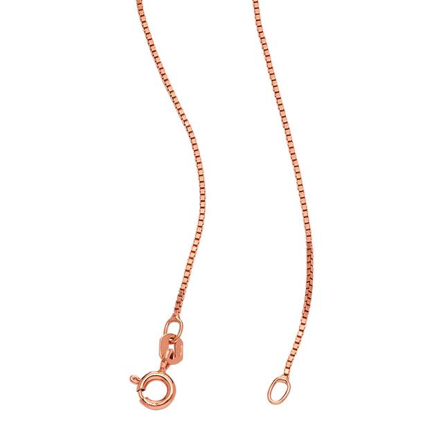 Vertical Cursive Name Necklace in Rose Gold Plating - Theo Grace